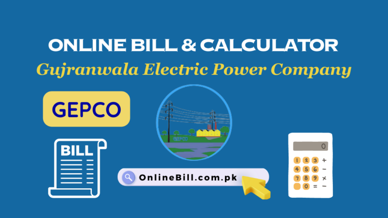 GEPCO Duplicate Bill October 2025 - Download GEPCO Bill