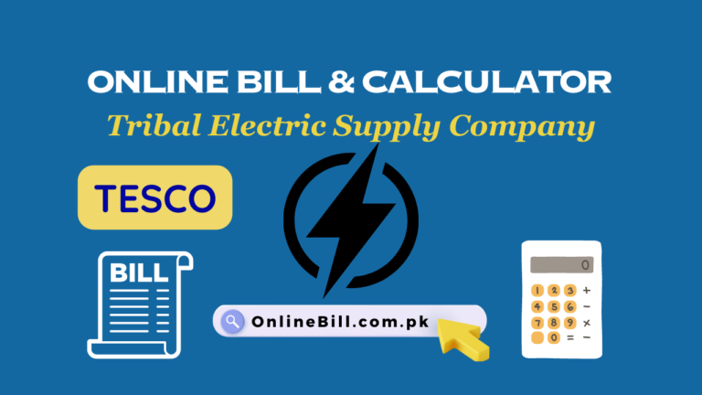 TESCO Duplicate Bill October 2025 - Download TESCO Bill
